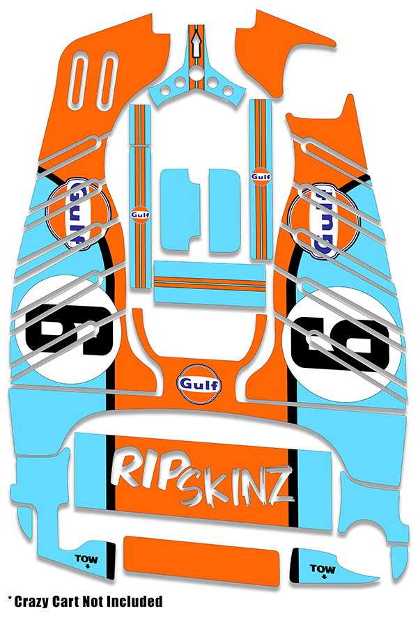 Standard Crazy Cart Graphics Kits – Ripskinz