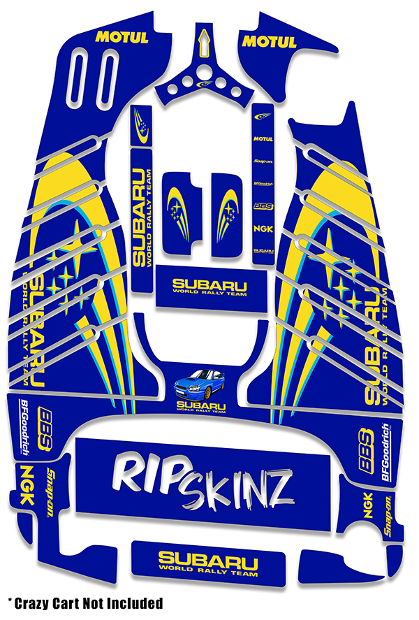 Standard Crazy Cart Graphics Kits – Ripskinz